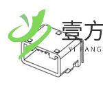 原厂原装1-1318382-3 CONN HEADER R/A 16POS 2.2M