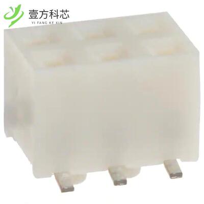 原厂原装A3A-6DA-2SV(71) CONN RCPT 6POS 0.079 G