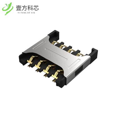 原厂原装SIM7050-8-0-00-A  SIM PUSH-PULL, 8P, S