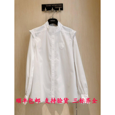 G家专柜正品2025商场同款秋季宫廷风衬衫女1300591-1018361-001