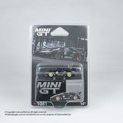 MINIGT1081兰博基尼康塔什黑色