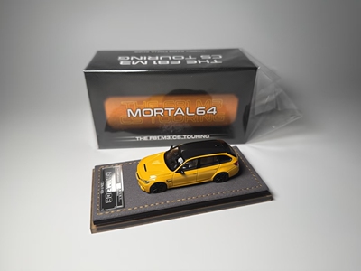 2026年HEC 北展限定mortal F81 宝马M3 竞速黄 1:64合金汽车模型