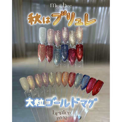 秋冬碎钻爆闪猫眼甲油胶