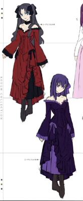 达达动漫Fgo双生礼服cosplay服装女装征集