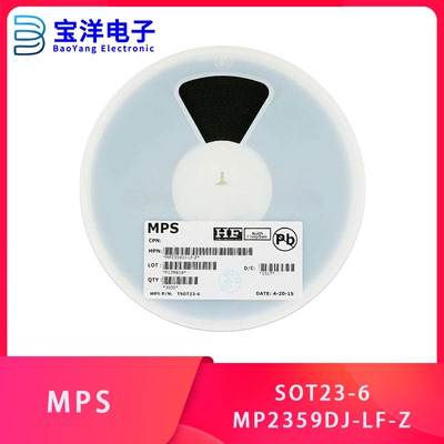 原装正品 MP2359DJ-LF-Z SOT23-6 DC-DC芯片 1.2A/24V/1.4MHz
