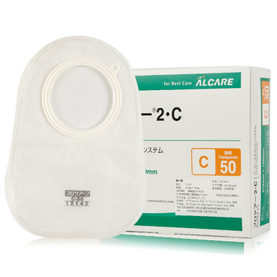 Alcare日本爱乐康12143两件式造口袋C50肠道闭口假肛门造瘘袋50mm