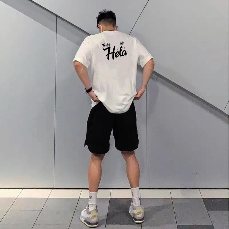 投篮服短袖夏季男女美式印花篮球训练服运动T恤健身跑步速干上衣