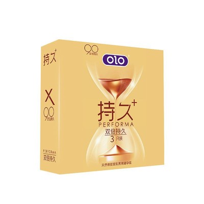 OLO持久金3只装避孕套