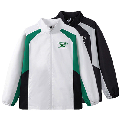 361度男童梭织薄外套拼色