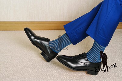 绿色系土耳其viccel正装长筒袜celchuk暗影及膝男袜条纹透气棉袜