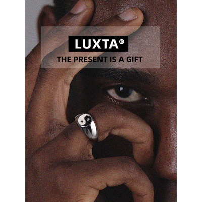 八卦阴阳戒指LUXTA嘻哈潮