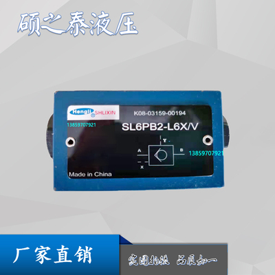 SHLIXIN恒立立新SV6PA1-L6X/液控单向阀SL6PB2-L6X PA2 PB2液压锁