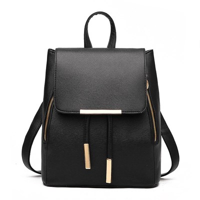 women's bags 2018 new fashion PU leather backpack 女背包ins