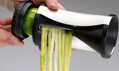NEW Spiral Vegetable Slicer Spirelli Kitchen Spiralizer Juli