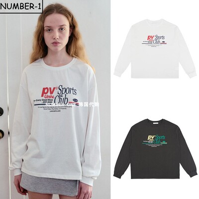 韩国代购pivvee高尔夫球服26年女款春季透气舒适简约长袖上衣