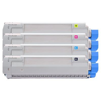 适用OKI C810粉盒OKI C830碳粉盒C810dn C830dn彩色墨盒打印机硒鼓C830dtn鼓架MC860粉仓MC860dn复印机感光鼓