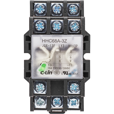 正品欣灵C-Lin中间继电器HHC68A-3Z-LY3NJ-LY3N-J 220V 24V HH63P