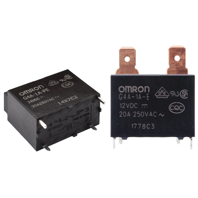 正品欧姆龙OMRON小型继电器G4A-1A-PE 24VDC G4A-1A-E DC12V CN