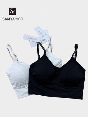 2026SAMYA YIGO 夏季新款细肩带U背吊带美背KA2310款两个色百搭
