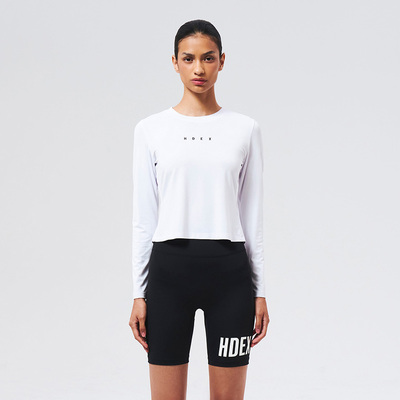 HDEX 25秋新品简约基础款纯色长袖T恤休闲百搭上衣韩国代购