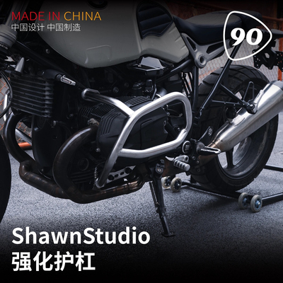 适用于BMW宝马拿铁攀爬 puer改装ShawnStudio强化护杠 加强型护杠