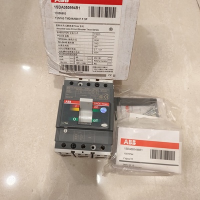 ABB断路器1SDA050994R1 SACE12S160 16A T2S160 TMD16/500 FF 3P