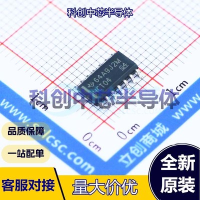 5个 SN74HCT04DR 反相器 SOIC-14 4.5V~5.5V 2uA 6 1 全新原装