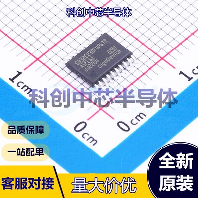 1个 GD32E230F4P6TR 单片机(MCU/MPU/SOC) TSSOP-20 ARM-M系列 72