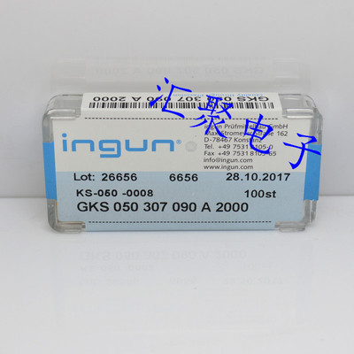 INGUN测试针GKS050 307 090A2000菱形头英刚探针 50mil顶针弹簧针