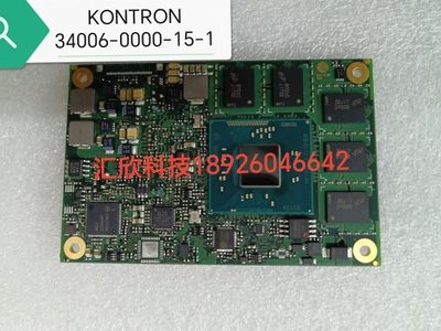 KONTRON 34006-0000-15-1工控CPU主板 come TYPE 10主板 议价