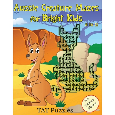 按需印刷不退不换Aussie Creature Mazes for Bright Kids[9781922695413]