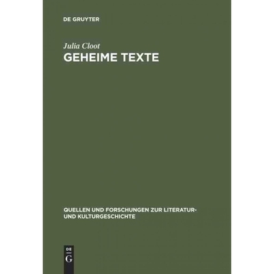 按需印刷DEG Geheime Texte[9783110168952]
