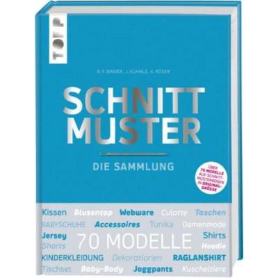 预订【德语】 Schnittmuster. Die Sammlung. Mit 8 Schnittmusterbogen in praktischer Tasc