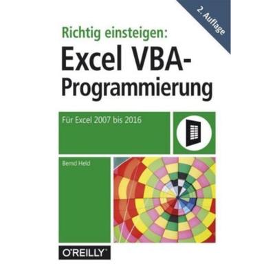 预订【德语】 Richtig einsteigen: Excel-VBA-Programmierung:Für Excel 2007 bis 2016