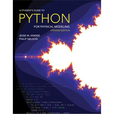 预订不退不换A Student's Guide to Python for Physical Modeling:Updated Edition
