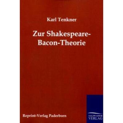 预订【德语】 Zur Shakespeare-Bacon-Theorie: