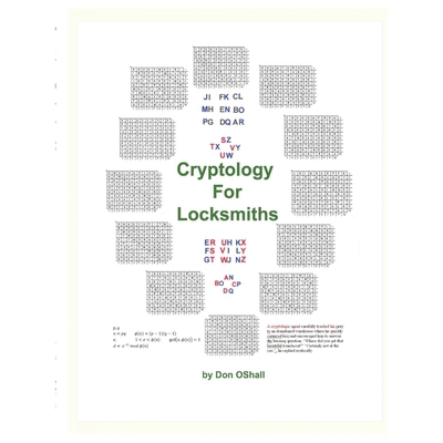按需印刷不退不换Cryptology For Locksmiths[9781937067250]