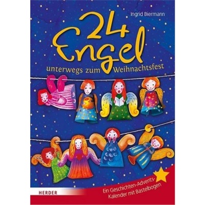 预订【德语】24 Engel unterwegs zum Weihnachtsfest[9783451379925]