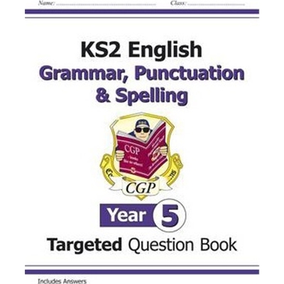 预订不退不换KS2 English Targeted Question Book: Grammar, Punctuation & Spelling - Year 5
