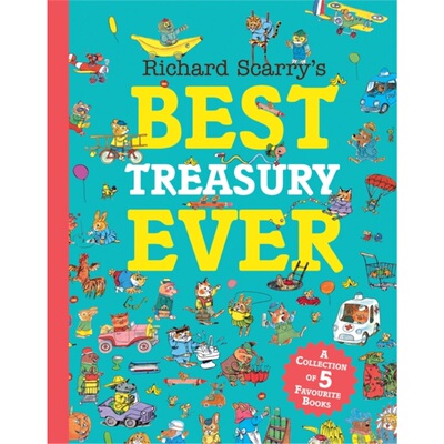 现货Richard Scarry’s Best Treasury Ever[9780008695002]