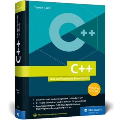 预订【德语】 C++:Das umfassende Handbuch. Aktuell zu C++20. Das Lehr- und Nachschlagew