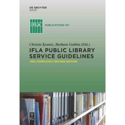 按需印刷DGYT IFLA Public Library Service Guidelines[9783110232264]