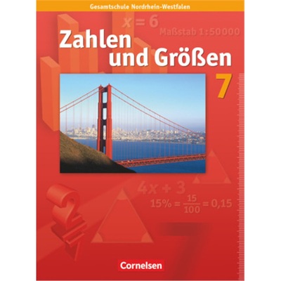 预订【德语】 Zahlen und Größen - Kernlehrpläne Gesamtschule Nordrhein-Westfalen - 7[9783060013159]