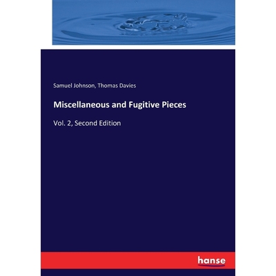 按需印刷Miscellaneous and Fugitive Pieces[9783337217525]