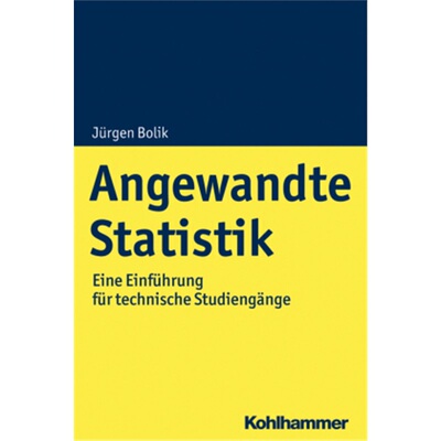 预订不退不换德语 Angewandte Statistik[9783170373792]