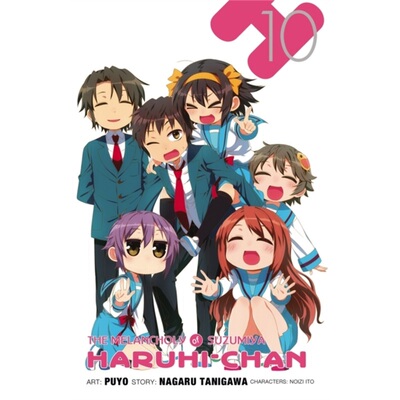 预订不退不换Melancholy of Suzumiya Haruhi-Chan, Vol. 10[9780316351911]