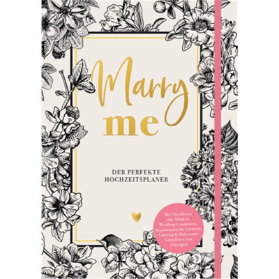 预订【德语】Marry me - Der perfekte Hochzeitsplaner:Mit allen wichtigen Checklisten zum Abh