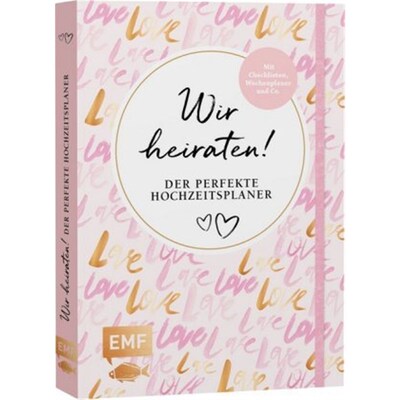 预订不退不换德语Wir heiraten! Der perfekte Hochzeitsplaner:Mit Checklisten, Wochenplaner und Co