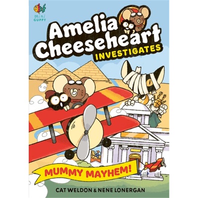 预订不退不换Amelia Cheeseheart Investigates: Mummy Mayhem[9781916558359]