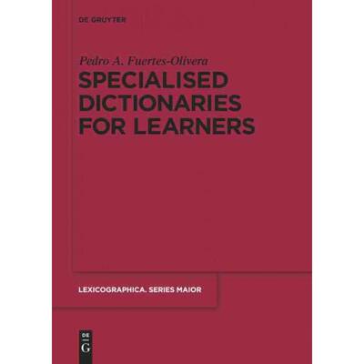按需印刷不退不换DGYT Specialised Dictionaries for Learners[9783110231328]